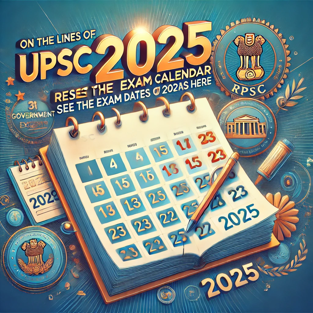 On the lines of UPSC, UPSC released the exam calendar for 2025, see the ...