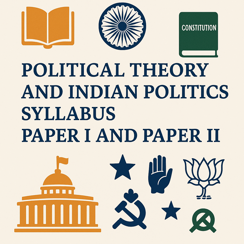 Detailed UPSC PSIR Optional Syllabus – Paper I & II (Latest Updated)